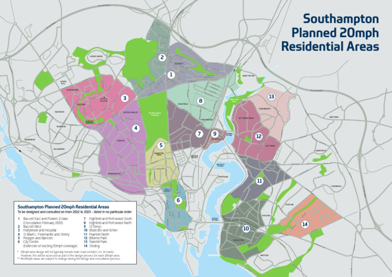 SCC 20mph Zone Map | PDF