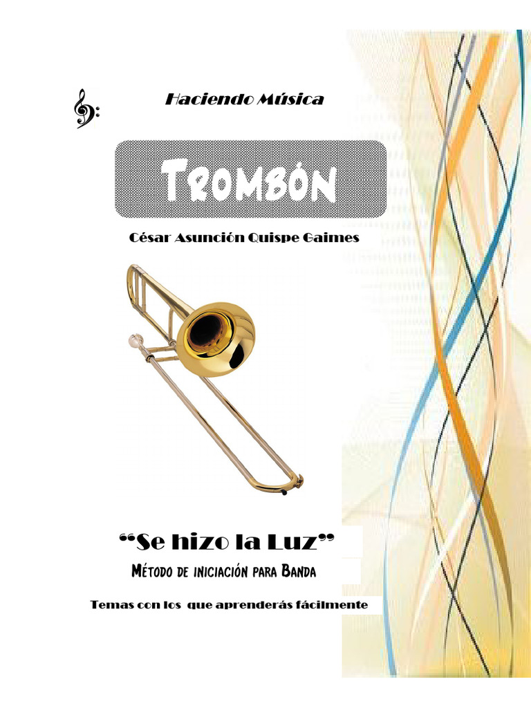 Metodo de Iniciacion Trombon | PDF | Notación | Composiciones Musicales