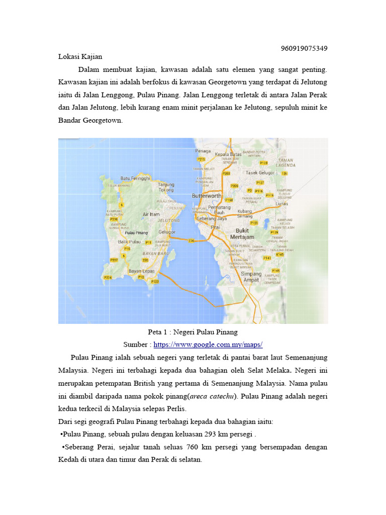 Lokasi Penang | PDF