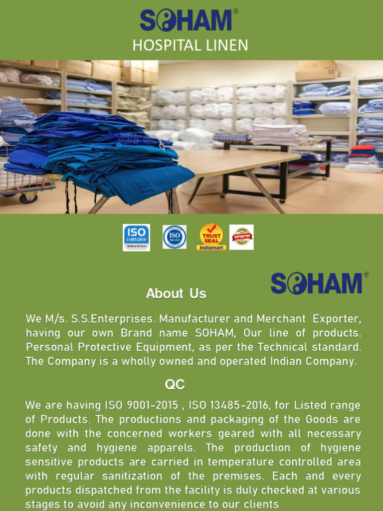 Hospital Ot Linen | PDF