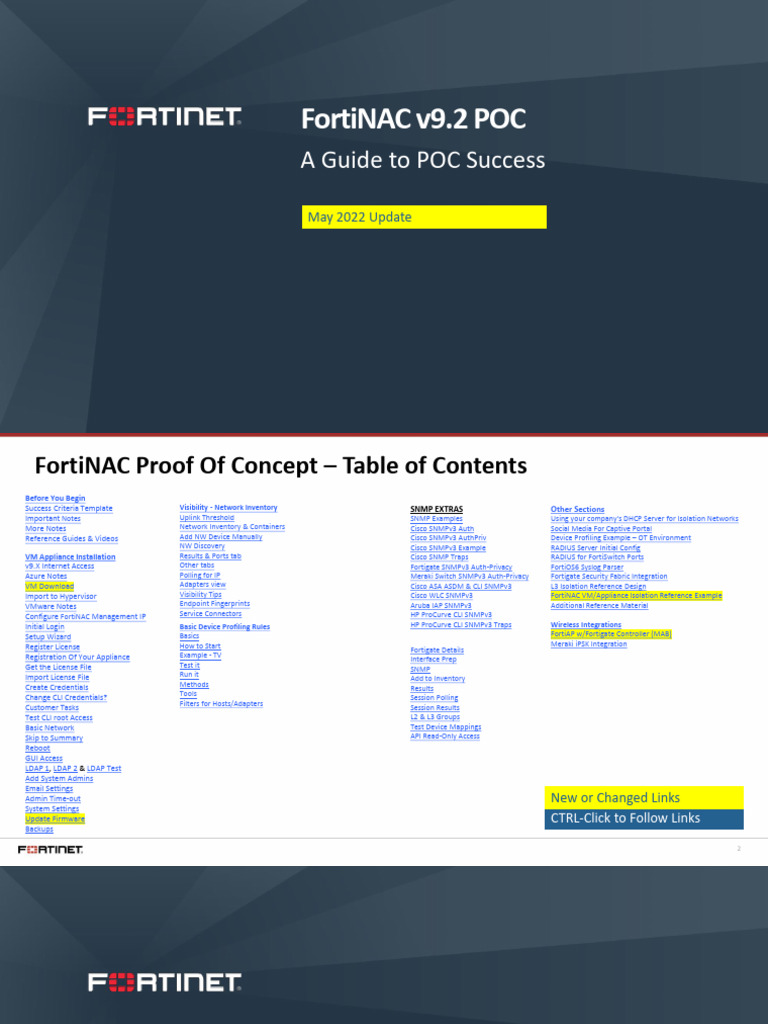 FortiNAC v9.2 Getting Started Guide Partner | PDF | Computer Network ...
