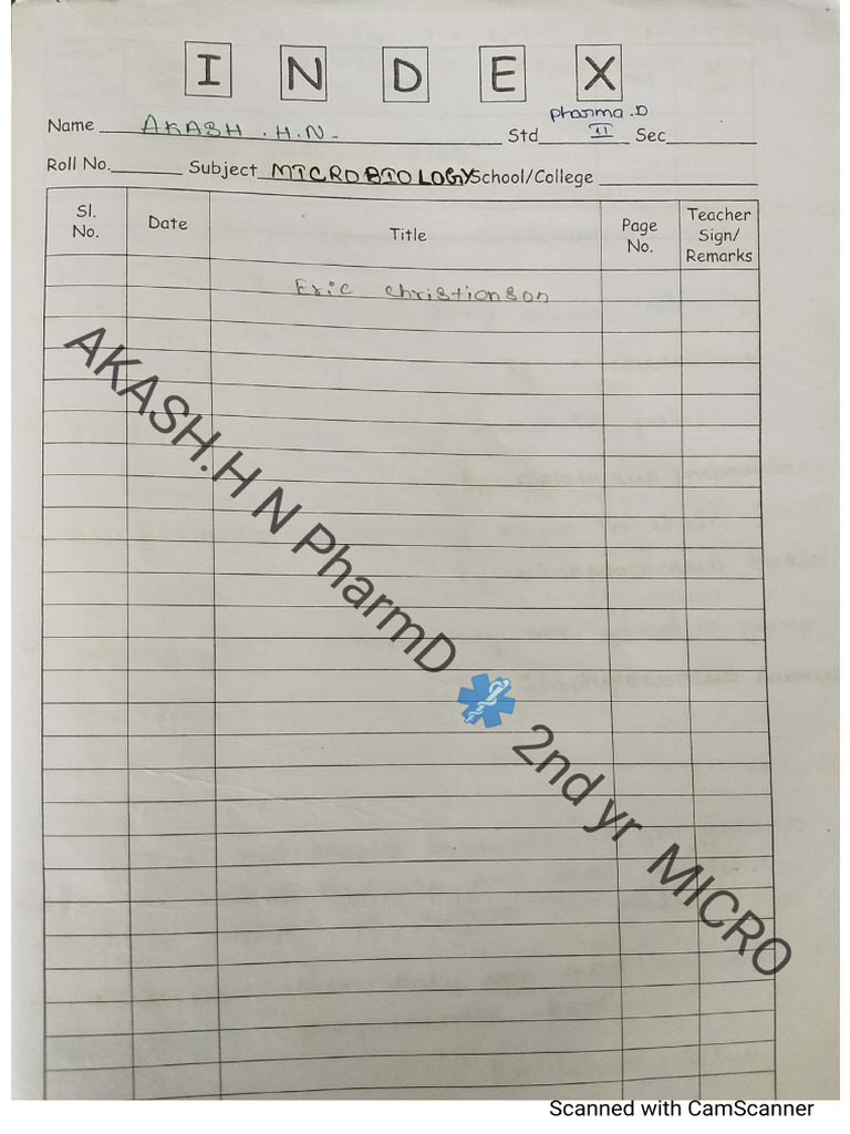 Pharmaceutical Microbiology PharmD 2nd Yr Recnotes 1 | PDF