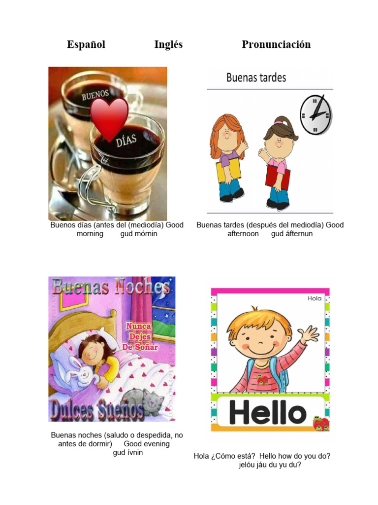 Saludos, Alfabeto, Colores | PDF | Diseño gráfico | Visión