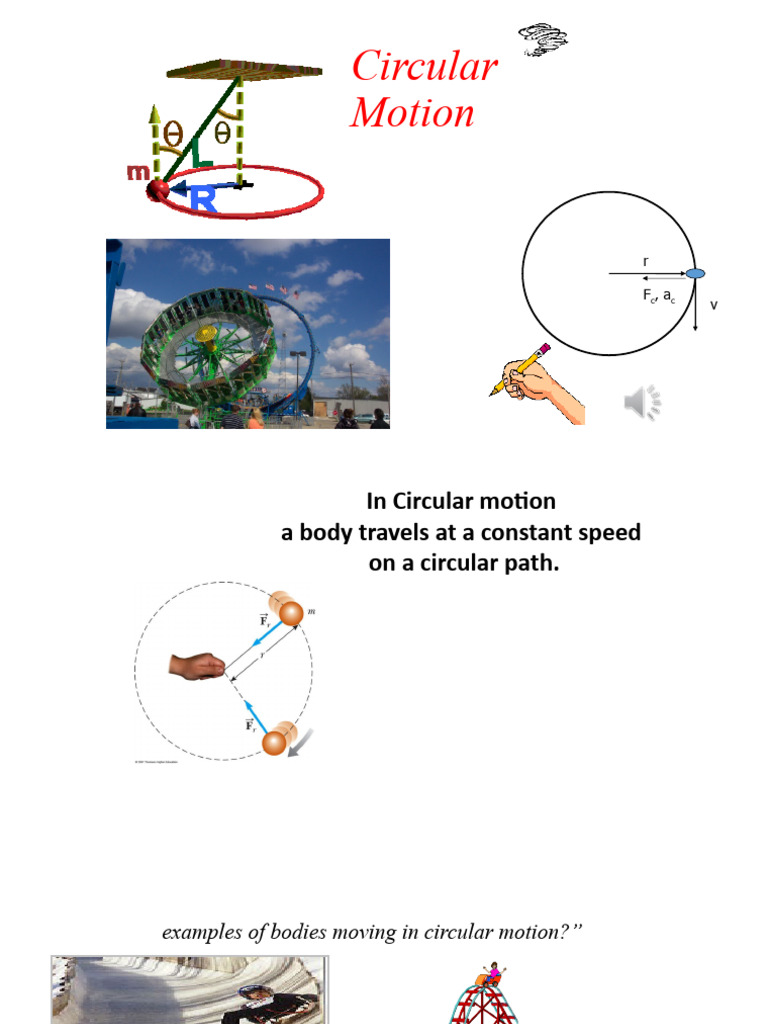 Circular Motion | PDF | Acceleration | Velocity