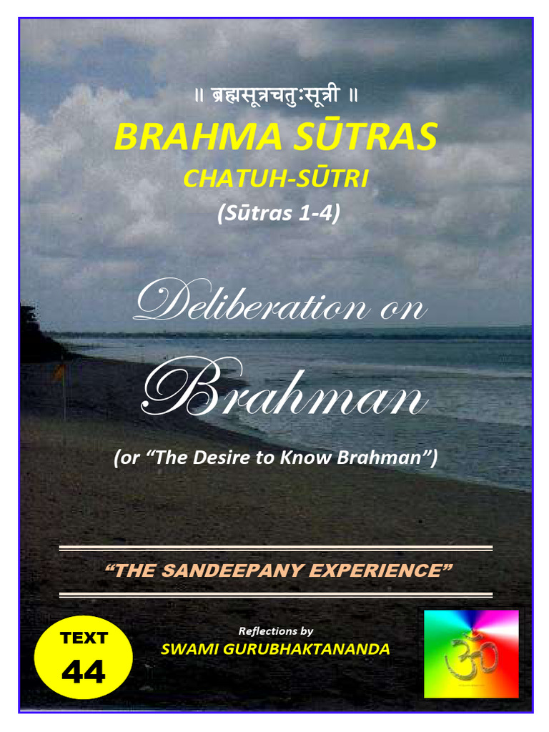 44 Brahma Sutras | PDF
