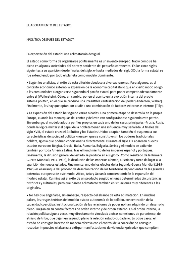 Valles Capitulo 9 | PDF | Estado (política) | Democracia