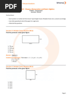 Grade 5 STAAR Math Practice Test | PDF | Mathematics