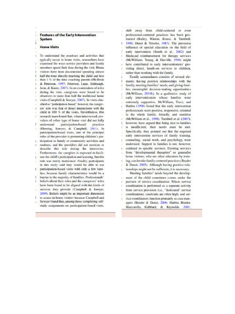 Early Intervention | PDF