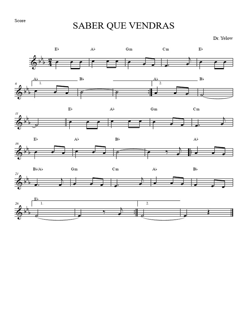 Saber Que Vendras | PDF