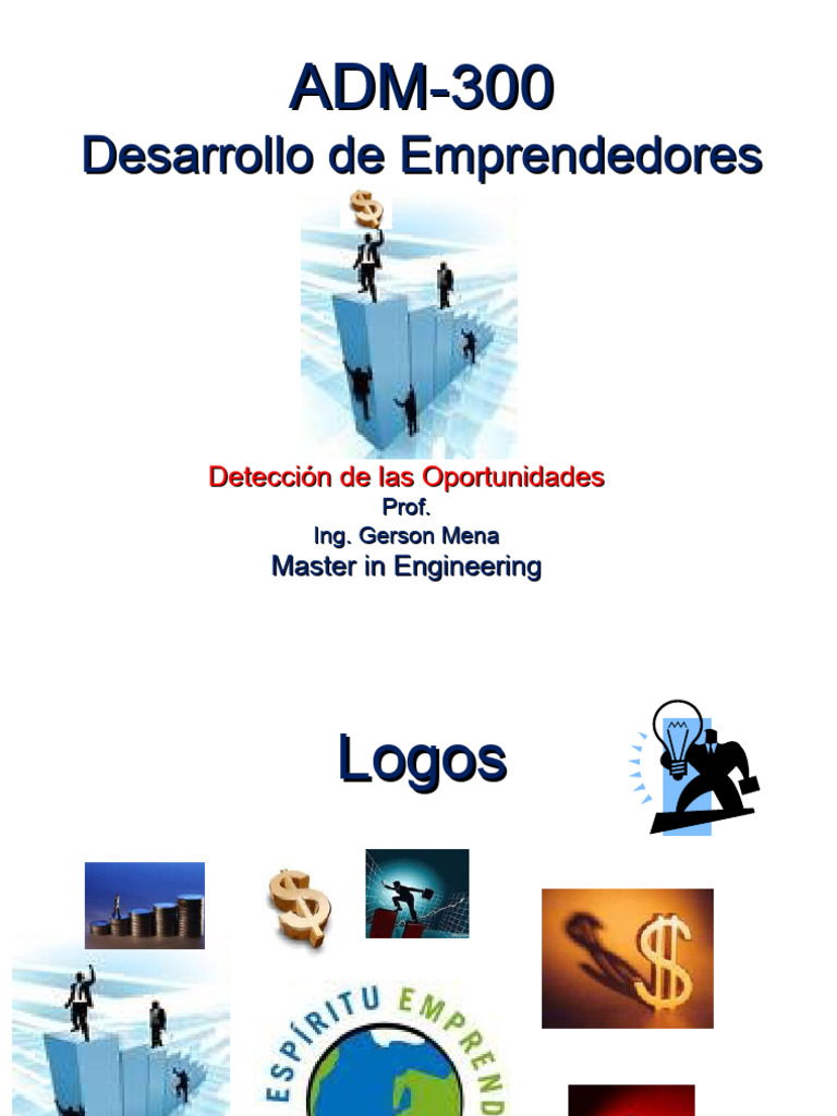 ADM-300. Detectando Oportunidades | PDF
