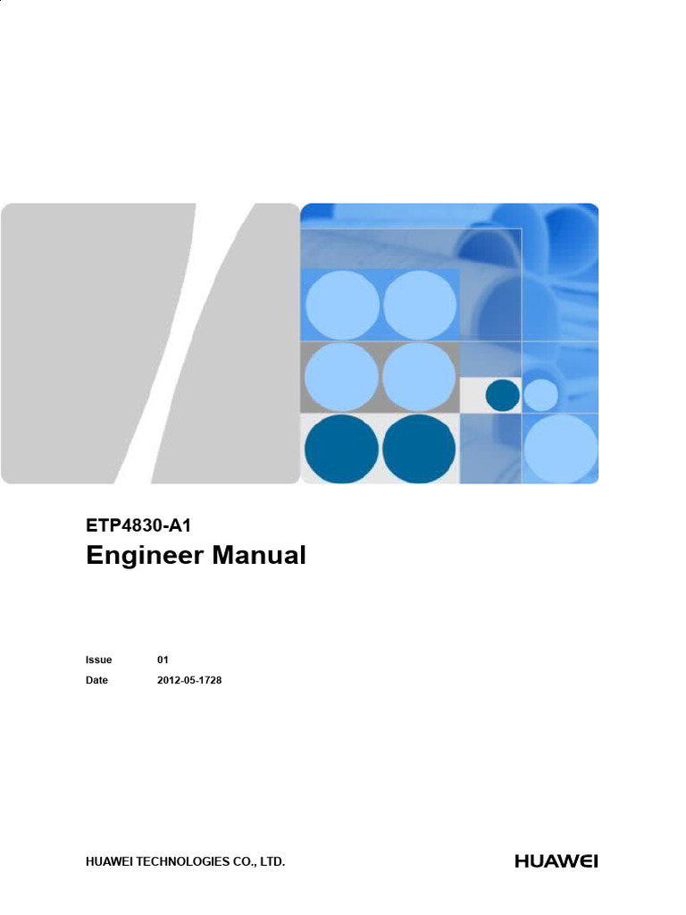 ETP4830-A1 Engineer Manual | PDF | Technology & Engineering