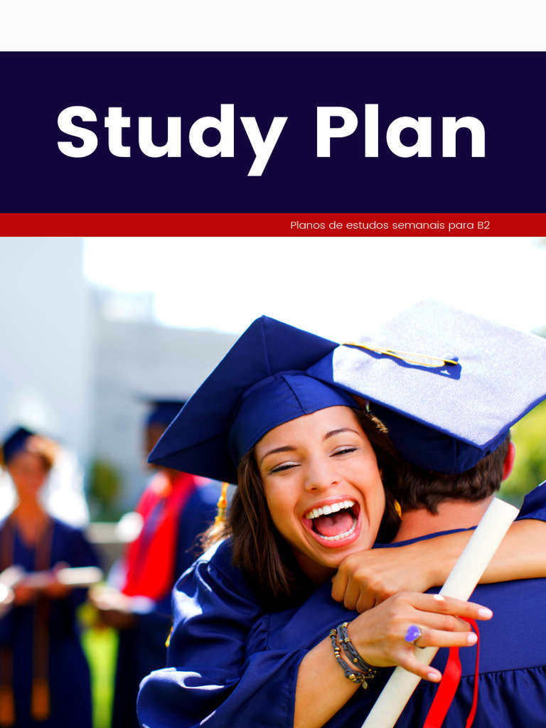 Study Plan: Planos de Estudos Semanais para B2 | PDF | Linguistic ...