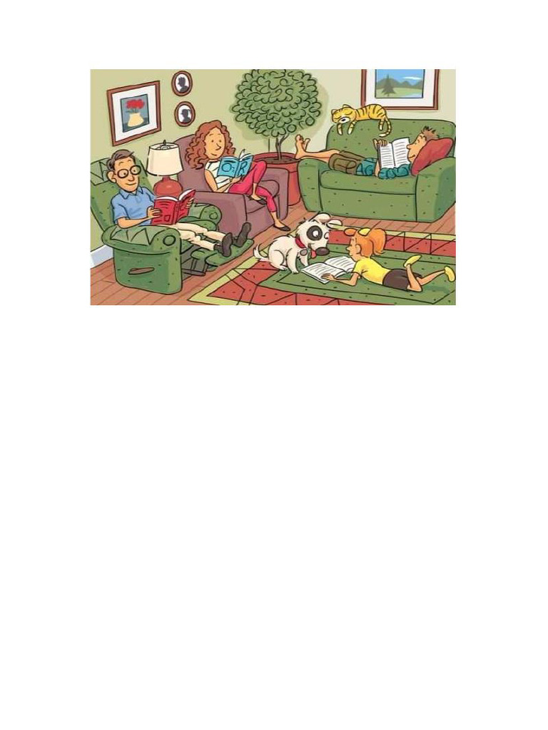 picture present simple and cont | PDF