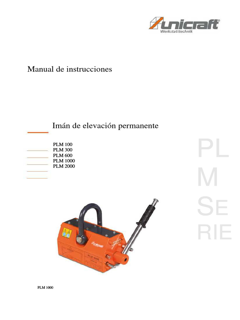 PLM 100 300 600 1000 Mes | PDF | Imán | Acero