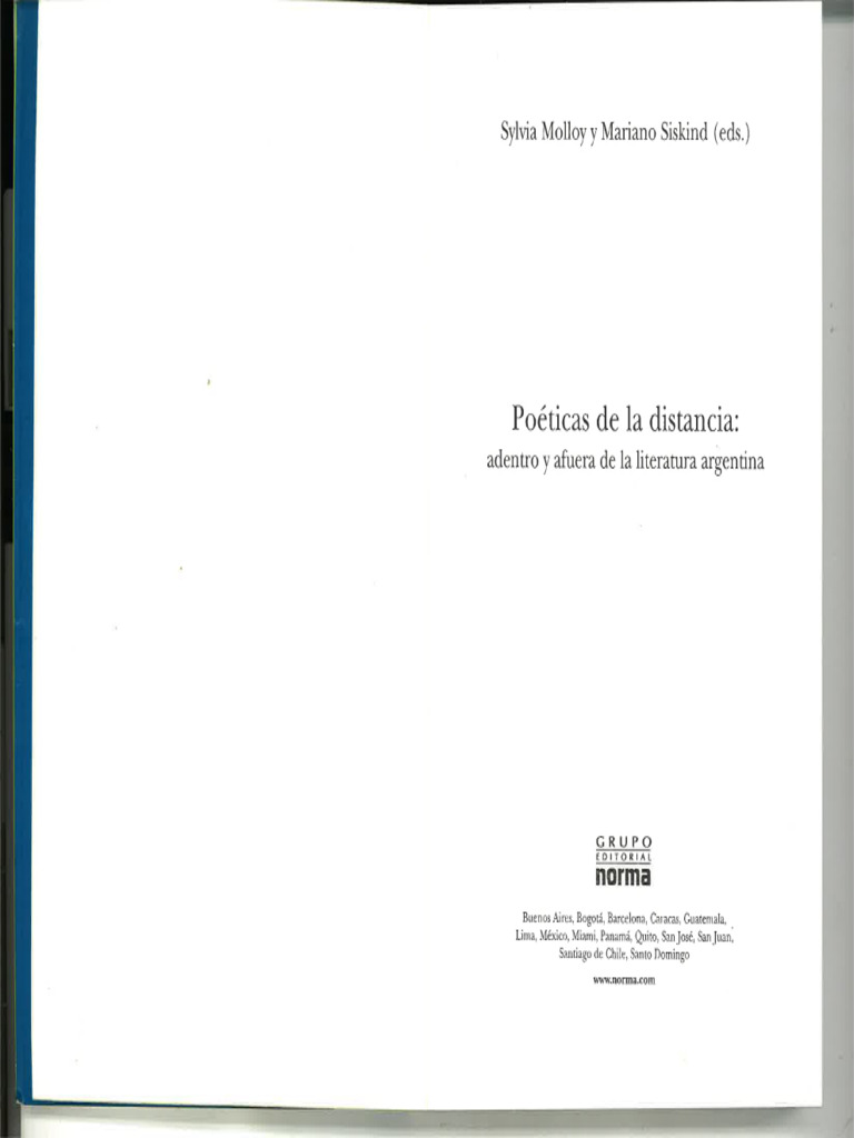 Molloy Poéticas de La Distancia | PDF