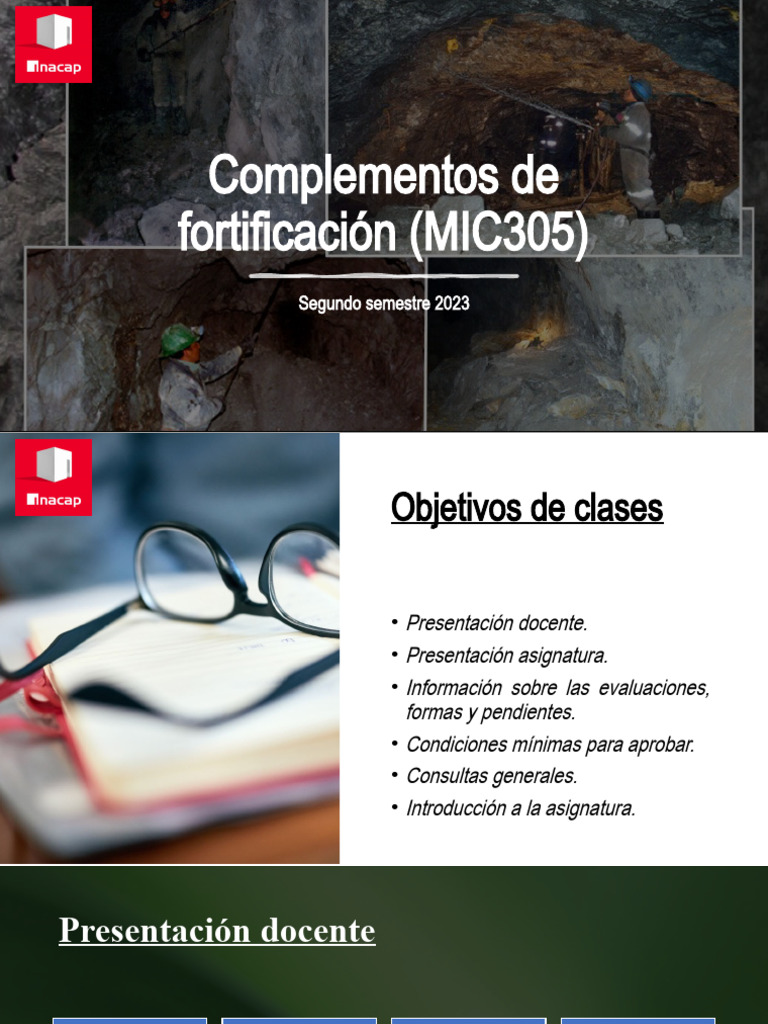 Complementos de Fortificación (MIC305) PTT-1 2023 | PDF