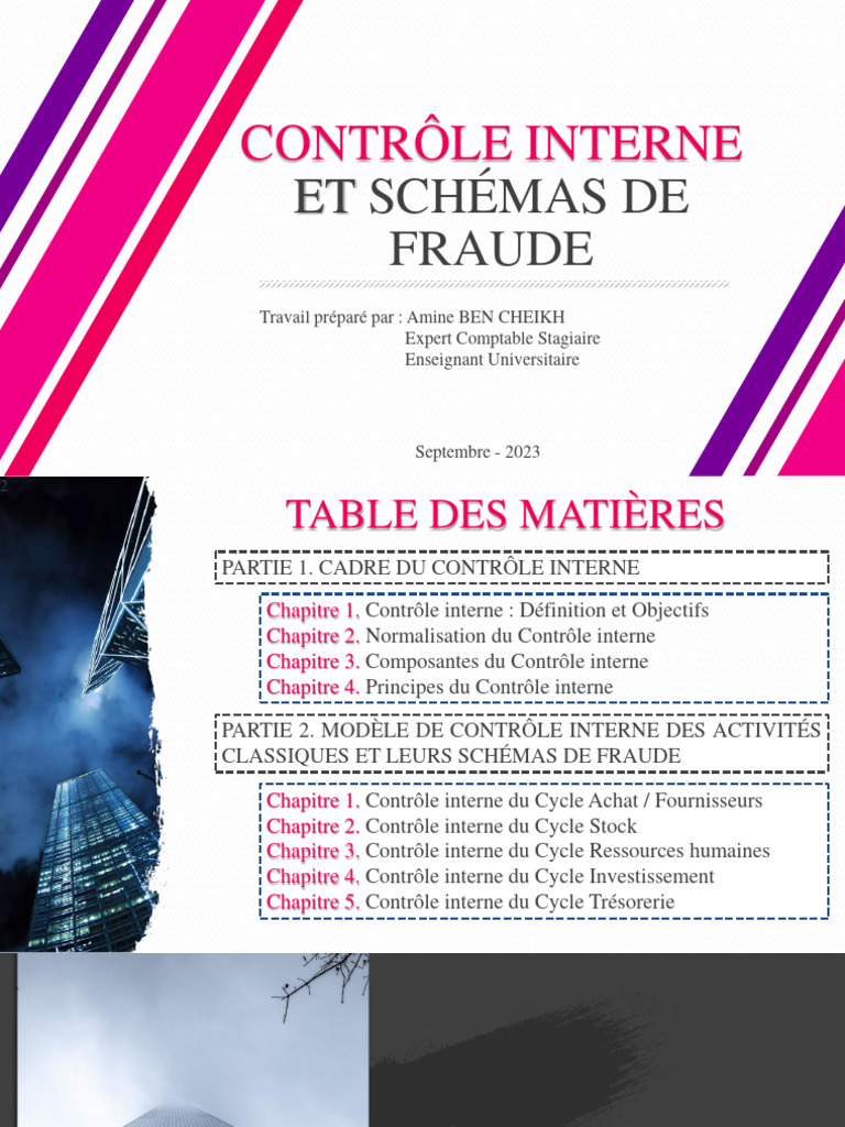 Contrôle Interne Et Schémas de Fraude | PDF