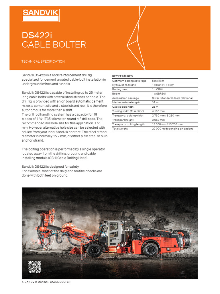 Ds422i Specification Sheet English | PDF | Drill | Pump