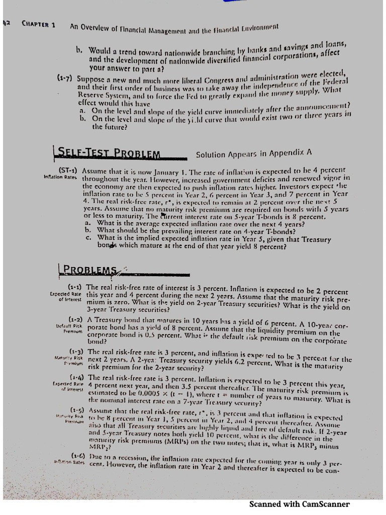 Numericals Chapter 1 | PDF