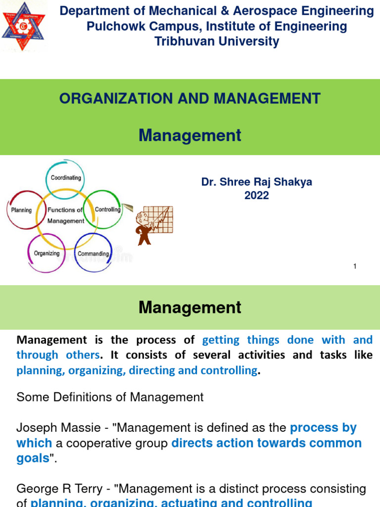 Lecture3 SRS Management | PDF | Goal | Employment