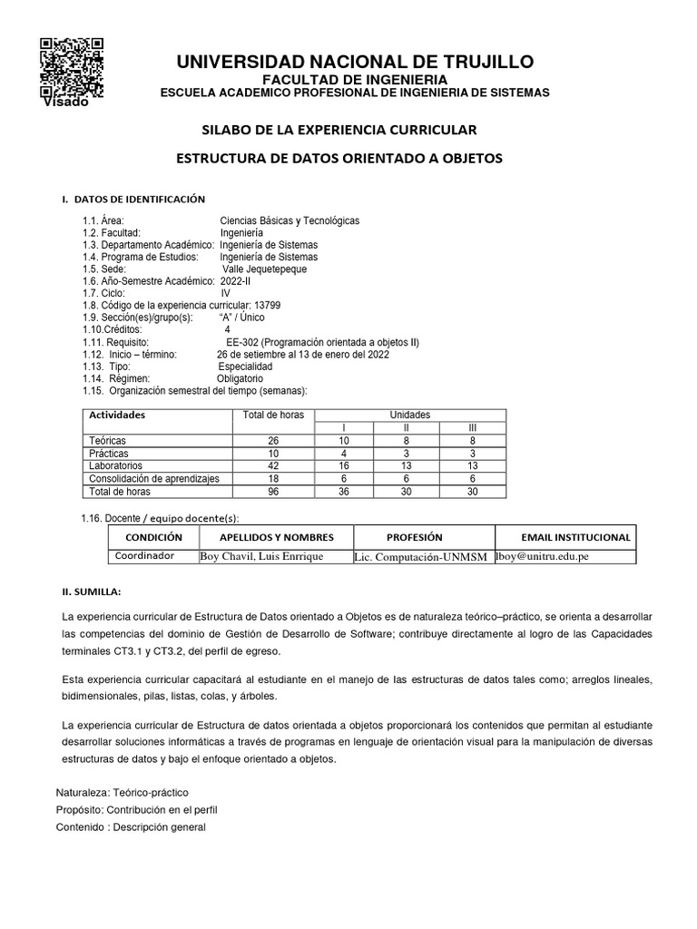 Estructura de Datos Orientado A Objetos | PDF