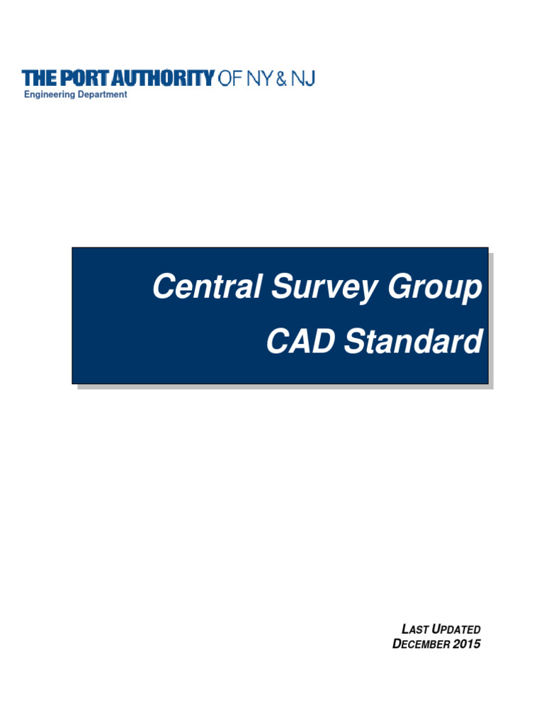 PA-CSG CAD Standard Manual | PDF | Auto Cad | Computer File