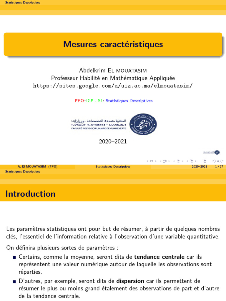 StatDesc1 ch3 v1 | PDF