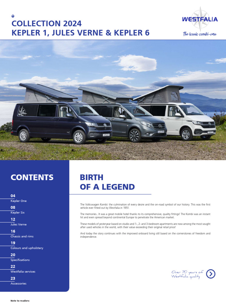 Westfalia Katalog 2024