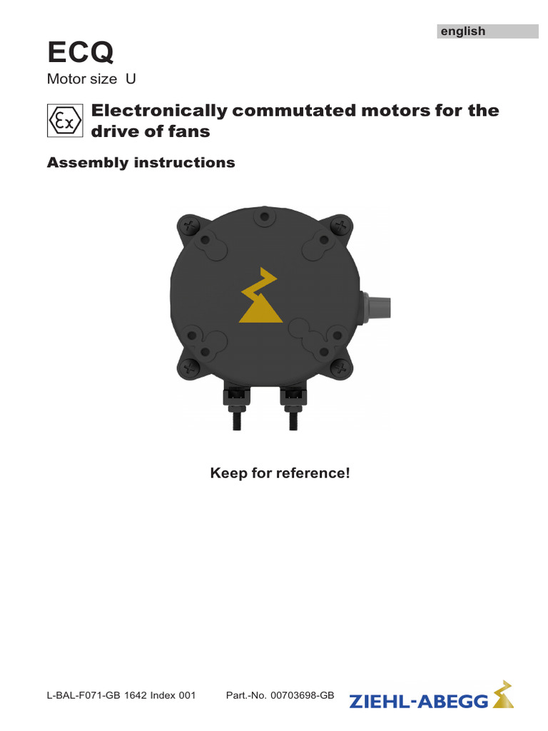 Ziehl-Abegg ECQ - U | PDF