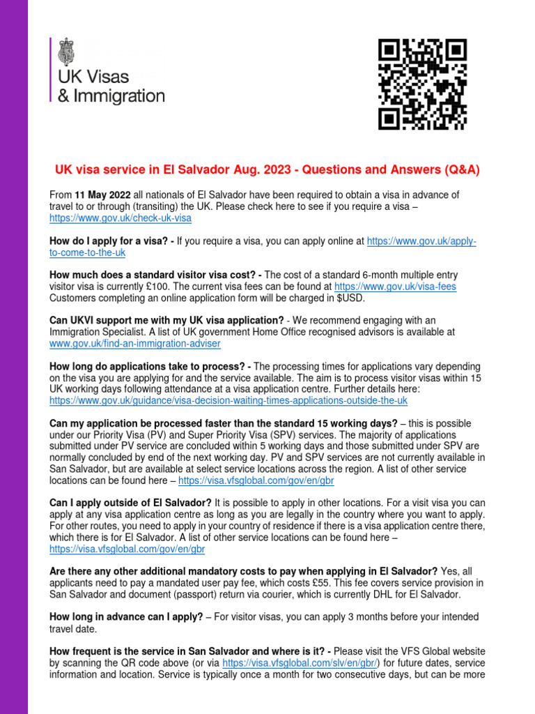 Guia de Aplicacion para Visa Del Reino Unido | PDF