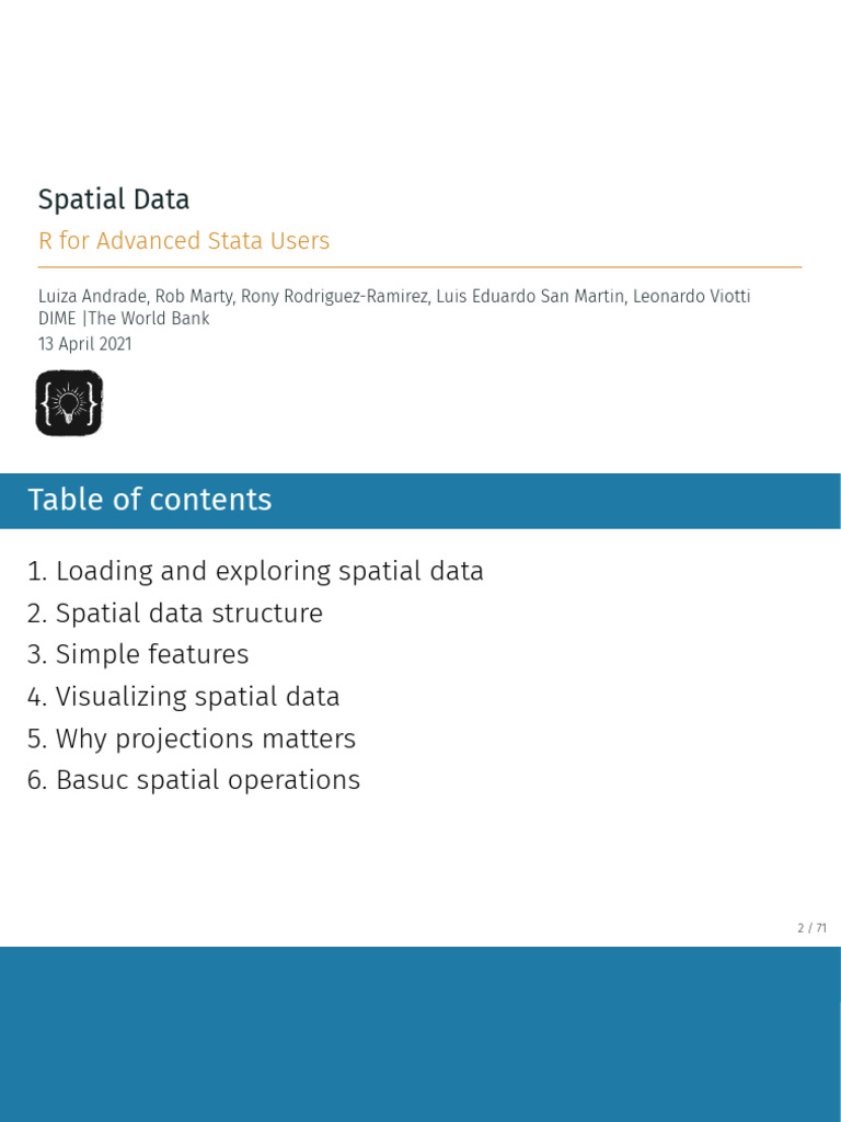 05 Spatial Data | PDF