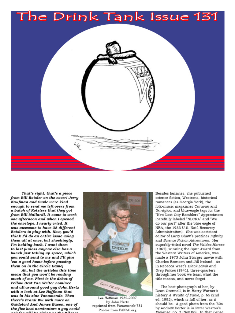 Drink Tank 131 | PDF | General Fiction