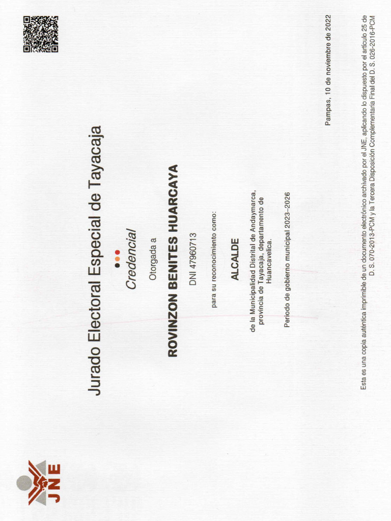 Credencial PDF | PDF