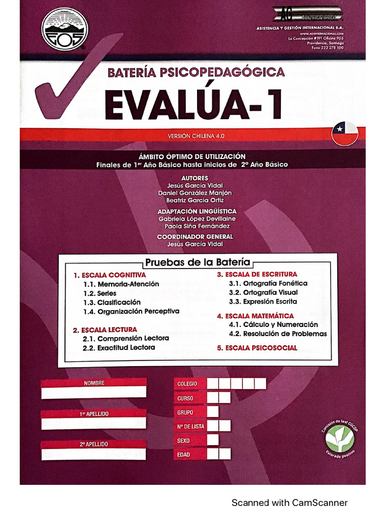 Evalua 1 | PDF