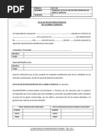 Formato Entrega de Cheque | PDF