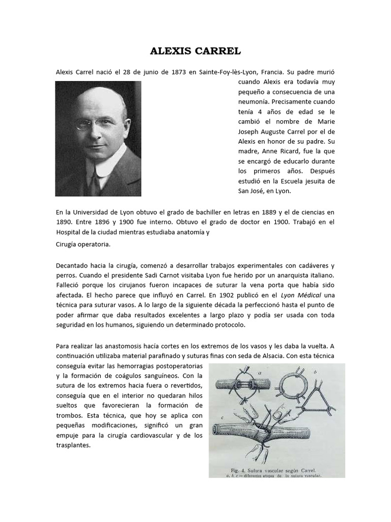 Alexis Carrel | PDF