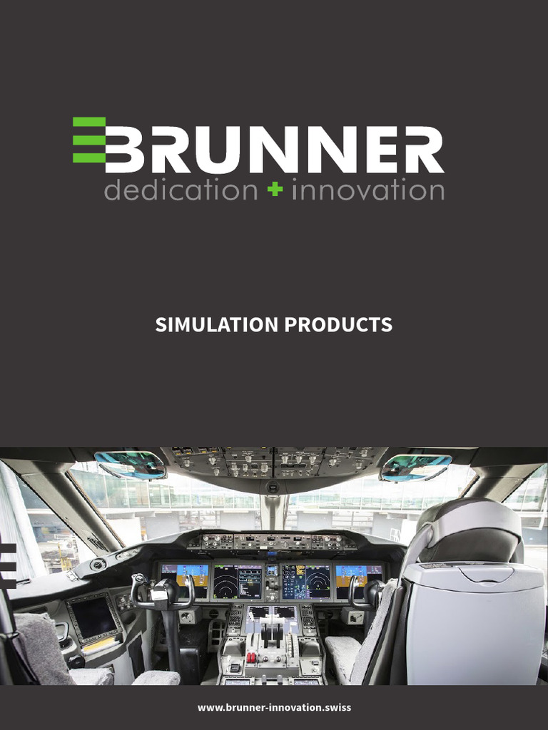 Brunner Brochure SimulationProductsEN-2 | PDF | Computers