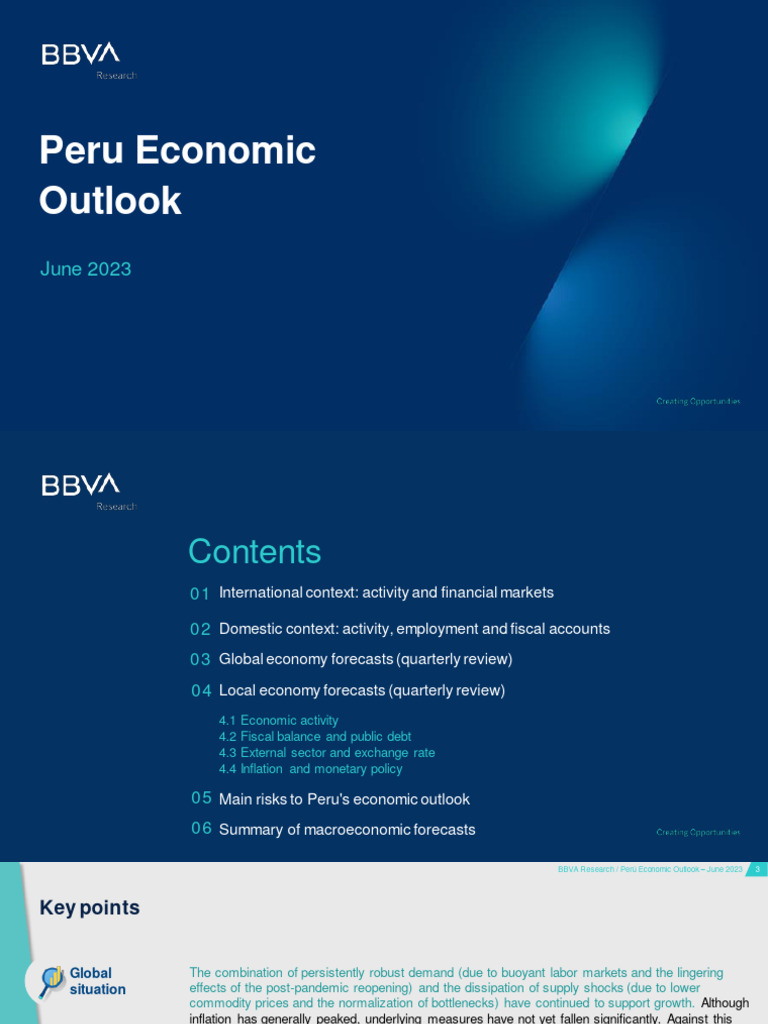 Peru Economic Outlook June23 | PDF