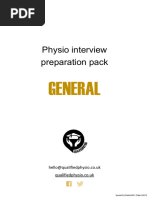 Physiotherapy Assessment Report Sample | PDF | Anatomical Terms Of ...