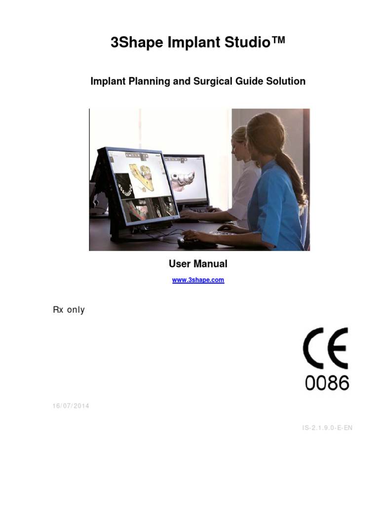 3shape Implant Studio | PDF | Technology & Engineering