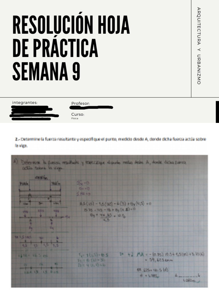 Fisica - Resolucion Sem9 | PDF