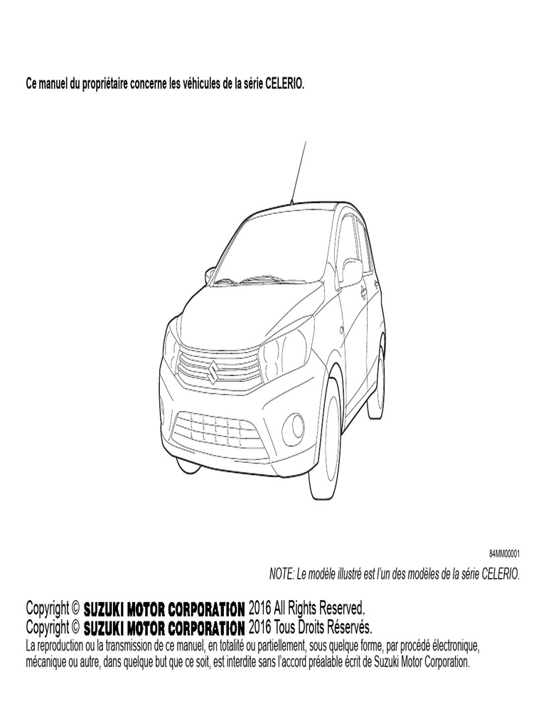 Celerio Anleitung FR | PDF | Essence (hydrocarbure) | Airbag