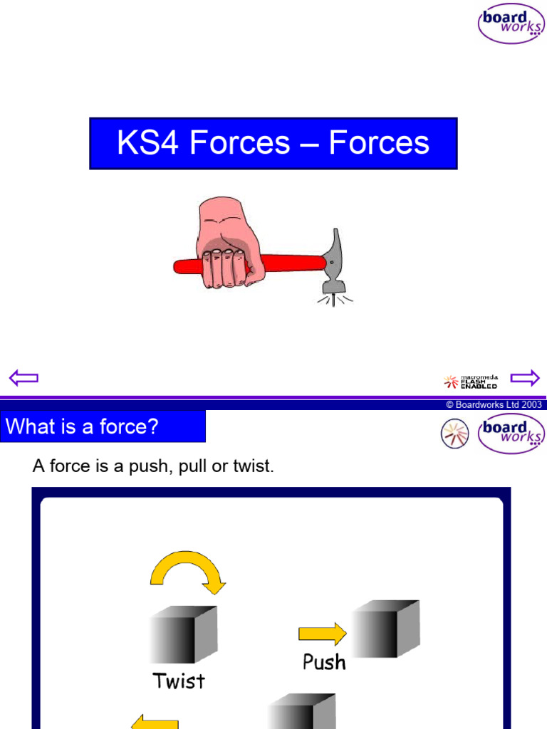 KS4 Forces - Forces | PDF | Force | Weight