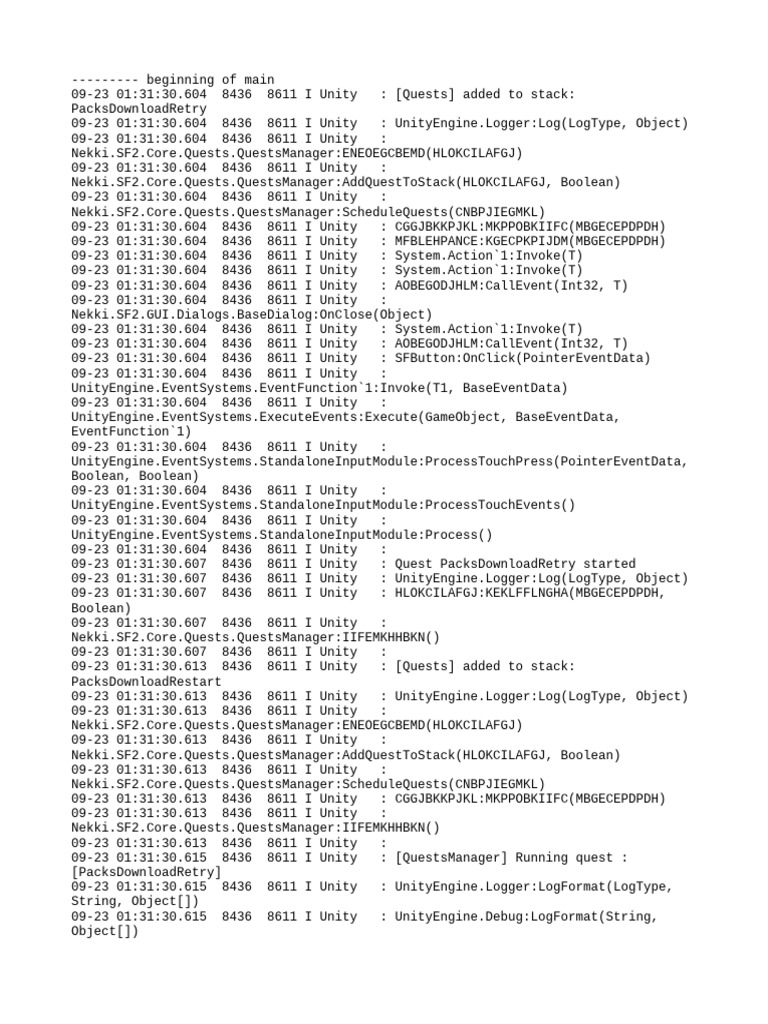 Mod Menu Log - Com - Nekki.shadowfight | PDF | Logging | Software Engineering