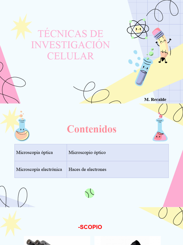 Clase Unidad 1 Microscopio 8vo | PDF