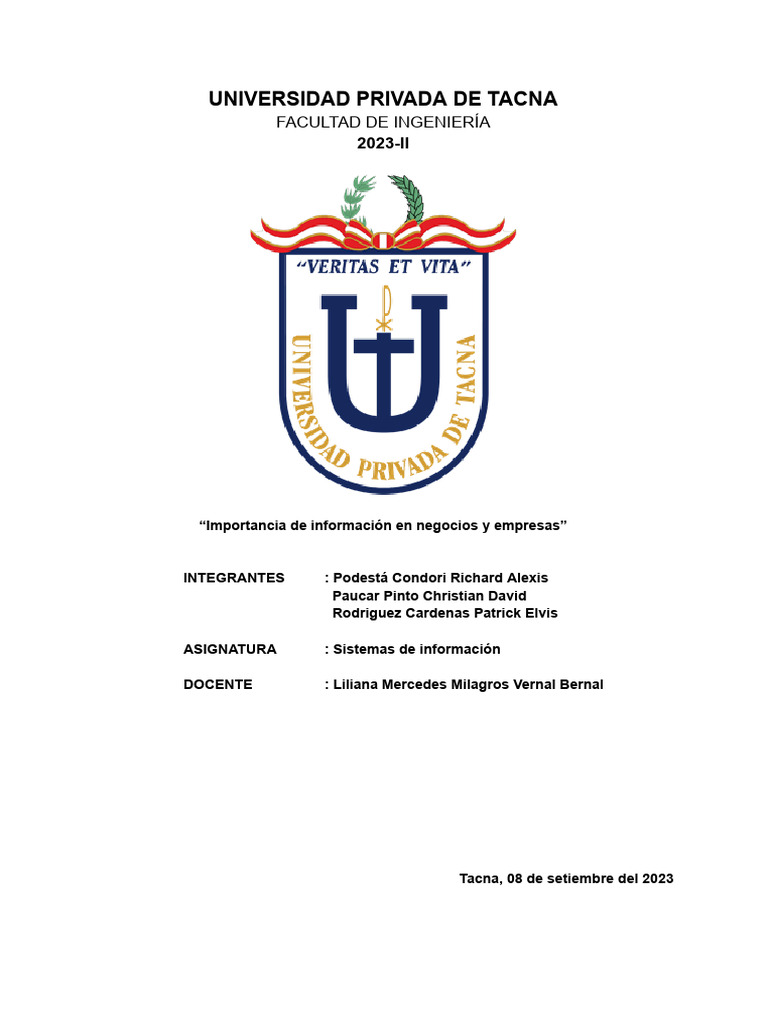 Podesta Paucar Rodriguez Grupo03 | PDF | Informática