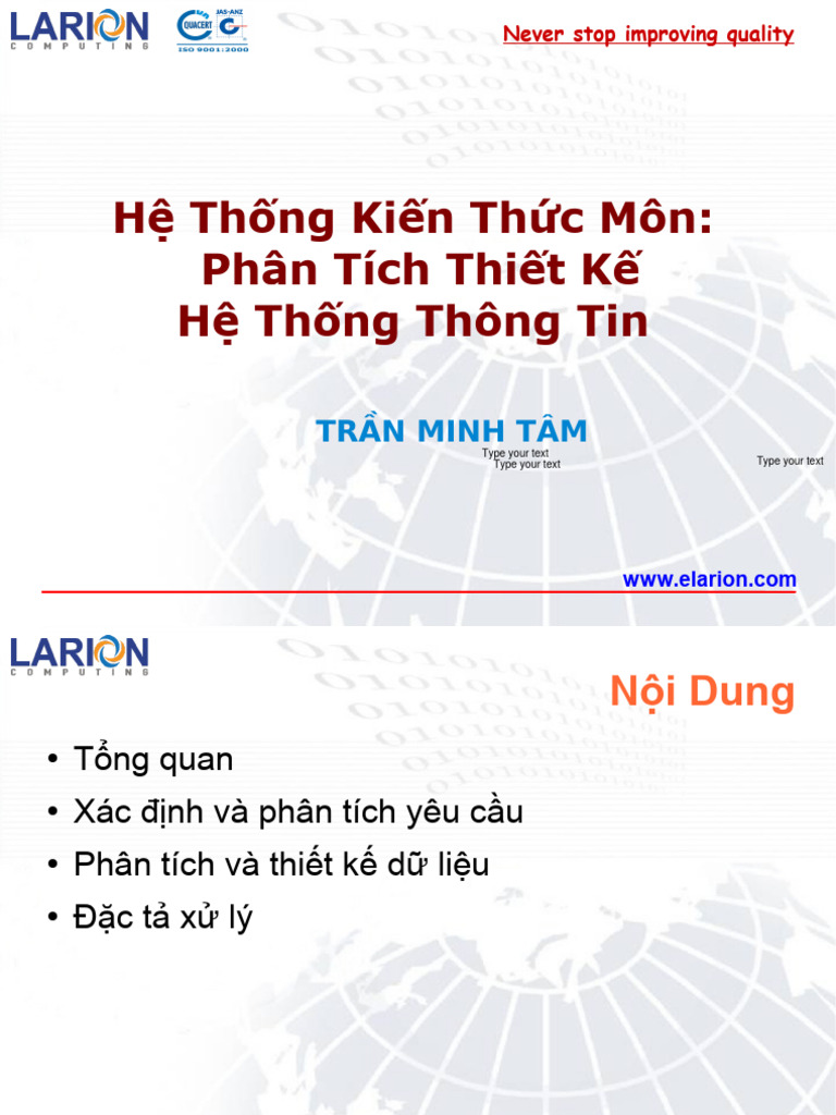 Bai Giang PTTKHT 2019-2020 | PDF