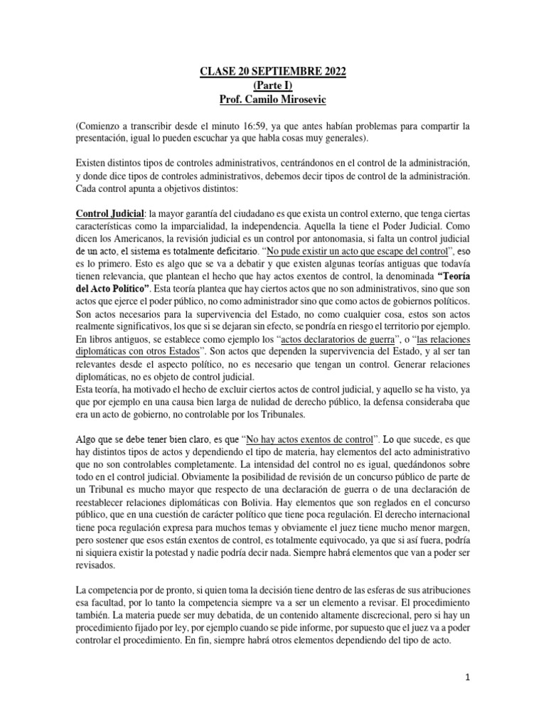 Control, CGR y Responsabilidad Patrimonial | PDF