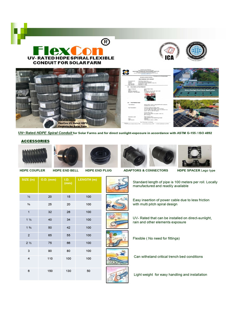 UV-Rated FlexCon Brochure | PDF