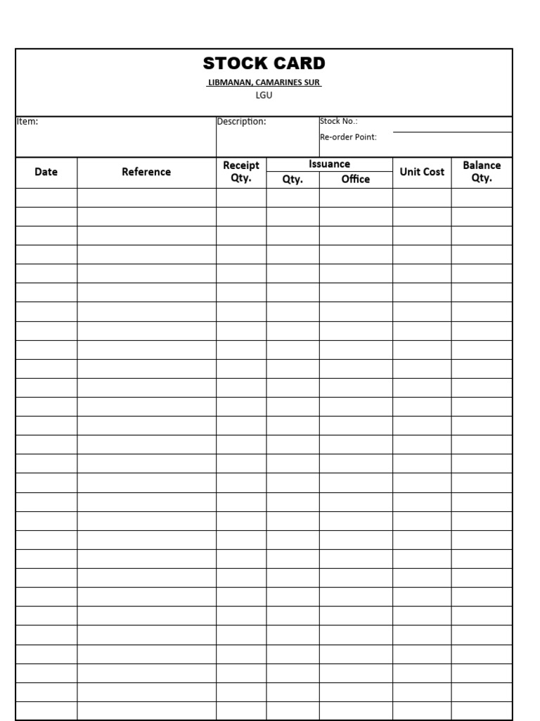 LGU Inventory & Property Record | PDF